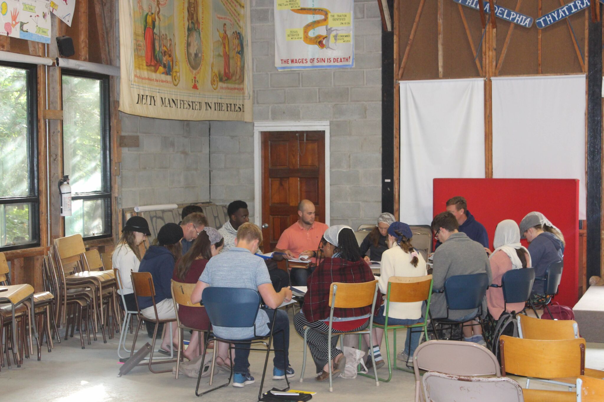 Discussion Groups at The Manitoulin Youth Conference